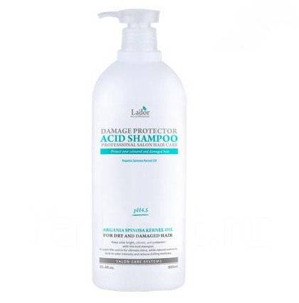 Бесщелочной шампунь для профессионального ухода с защитой цвета La`dor ...