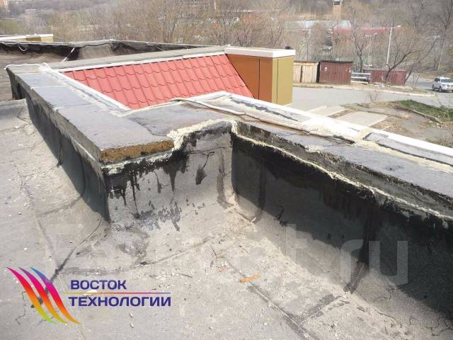 Гидроизоляция жидкой резиной VT-17, кровля из сэндвич-панели - Фасадные ...