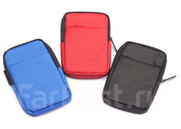 Чехол для внешнего HDD 2.5", нейлон,16*11*3 см, отсек для кабеля, новый ...