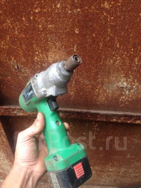 Гайковерт ударный аккумуляторный hitachi, б/у, в наличии. Цена: 1 500 ...