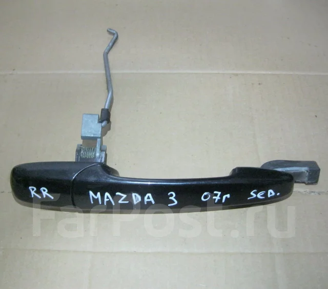 Ручка наружная задней R двери Mazda 3 в Калуге