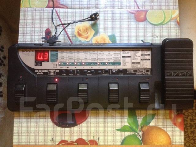 Гитарный процессор ZOOM model 3030 - Звуковое и сценическое ...