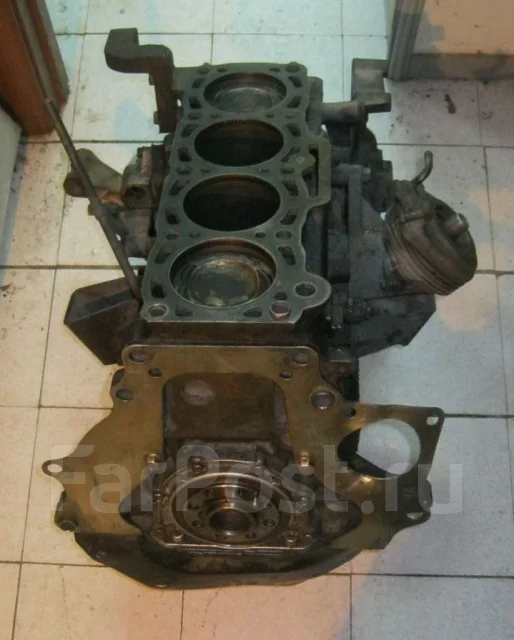 Низ двигателя без ГБЦ Mazda 626 в Калуге