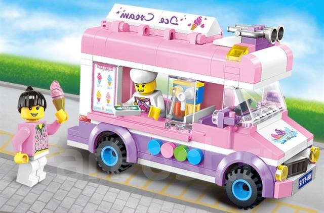 Конструктор аналог Лего (LEGO) "Фургон с мороженым" 4 - Игрушки во ...