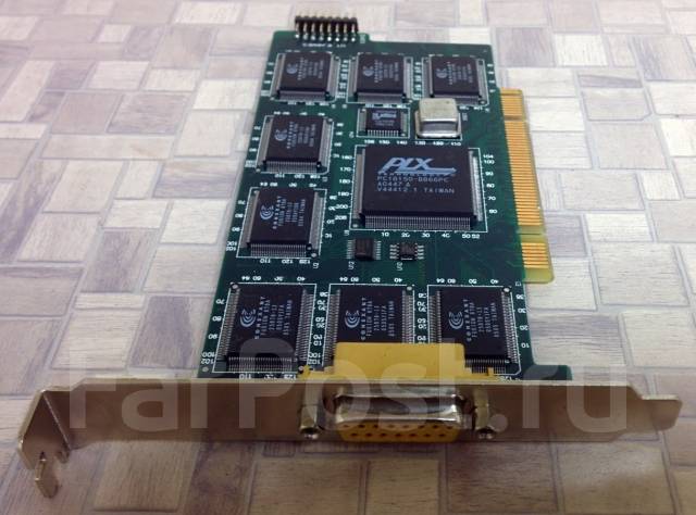 PCI плата видеозахвата на 8 каналов PLX PCI6150-BB66PC Display card DV ...
