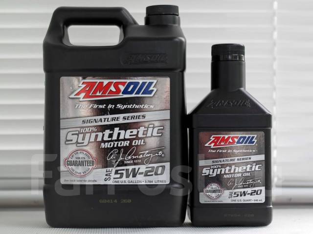 Amsoil Signature Seria SAE 5W-20 Synthetic Motor Oil, синтетическое ...