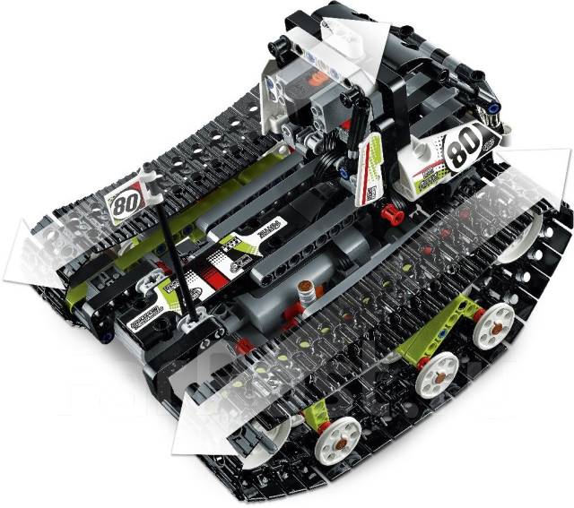 Конструктор 2в1 скоростной вездеход на управлении серии lego Technic ...