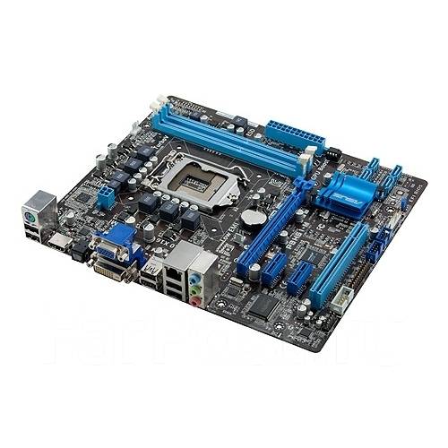 Asus p8h61-m + (Проц Core i3-2100) - Материнские платы во Владивостоке