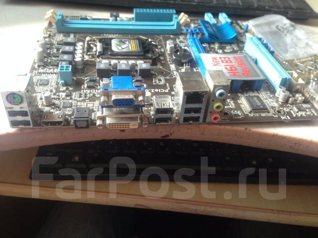 Asus p8h61-m + (Проц Core i3-2100) - Материнские платы во Владивостоке