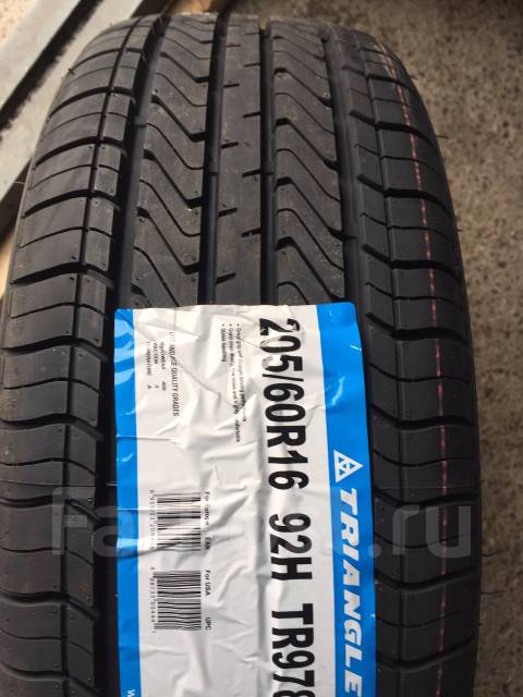 Triangle Group TR978, 205/60R16, 16", 5 шт, в наличии, 205 мм, 60 % ...