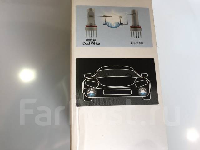 Светодиодные лампы Osram LED H11 (H8, H16) 6000K - 65219CW для туманок ...