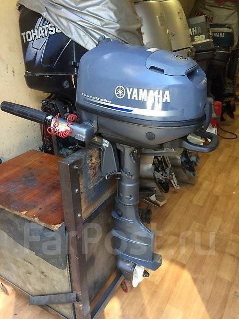 Лодочный мотор Yamaha 5 л. с. 4х тактный ,2012г. Без пробега по России ...