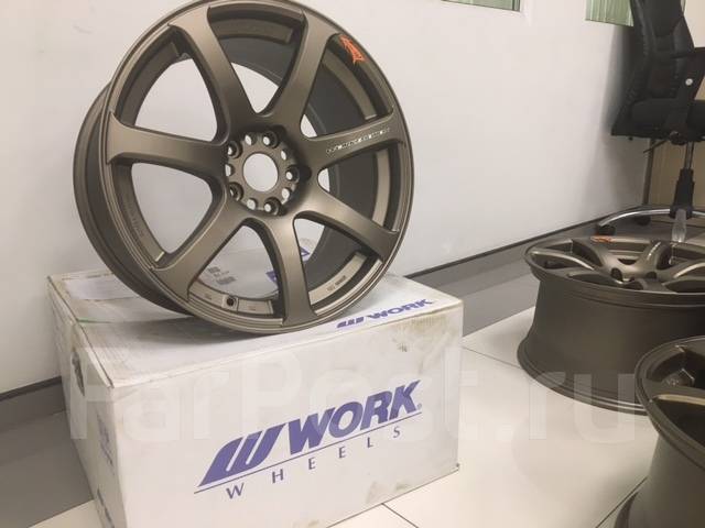 Диповые Литые диски в лютых параметрах Work XT7! Made in Japan! NEW, 18 ...