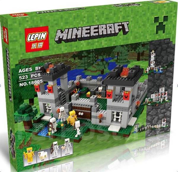 Конструктор Lepin аналог LEGO Minecraft 523 детали - Игрушки во ...
