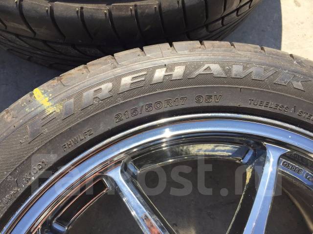 215/50 R17 Firestone Wide Oval литые диски 4х100 (К7-1706), 17", 1 шт ...