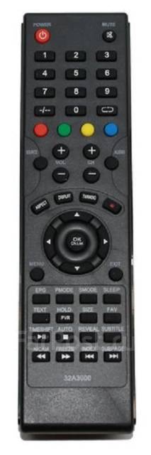 Пульт 32A3000 для ЖК телевизора DEXP, новый, в наличии. Цена: 1 000₽ во Владивостоке