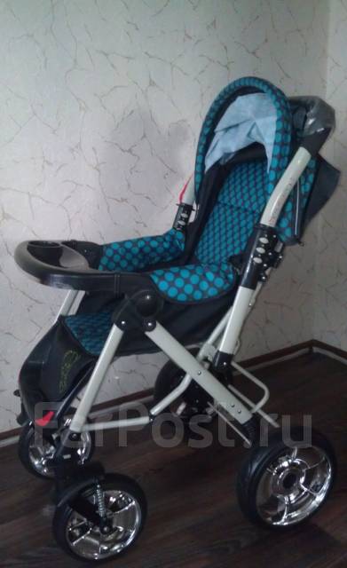 Коляска детская прогулочная с большими колесами складная, новый, в ...
