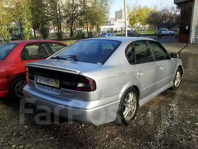 Лип Lip спойлер Sti для Subaru Legacy B4 кузов Be5 купить в Новосибирске по цене 3 500