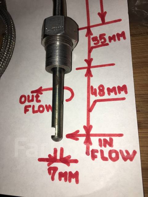 Сенсор температуры выхлопных газов EGT. DEFI Greddy HKS Apexi Blitz ...