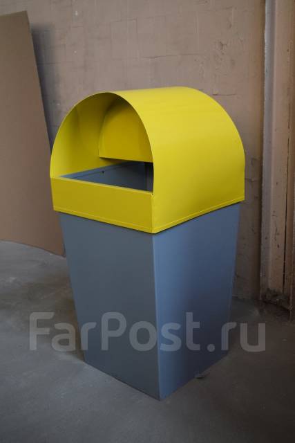 Урна для мусора мусорка уличная металлическая Руслан 2 низкая ...