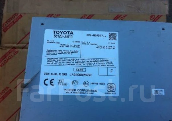 Lexus ES 350 магнитола в Москве