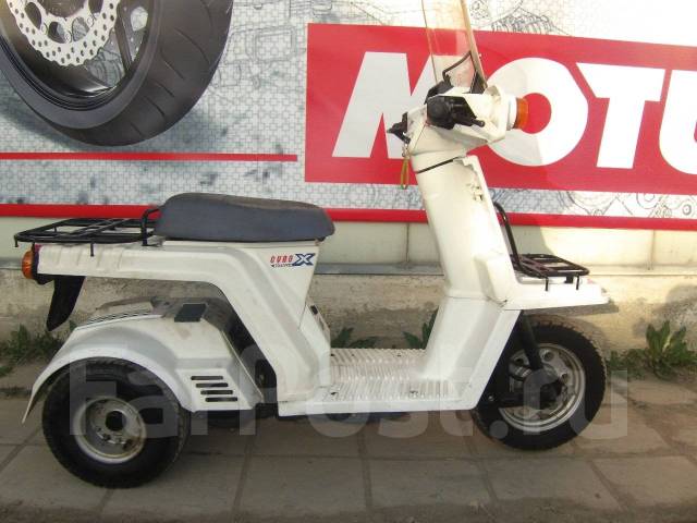Honda Gyro X, 2009, 50 куб. см. 2х тактный, без пробега, исправен, скутер, бензин, без птс, в ...