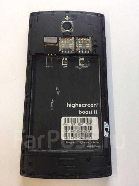 Продам телефон highscreen boost 2 - Смартфоны и сотовые телефоны во Владивостоке