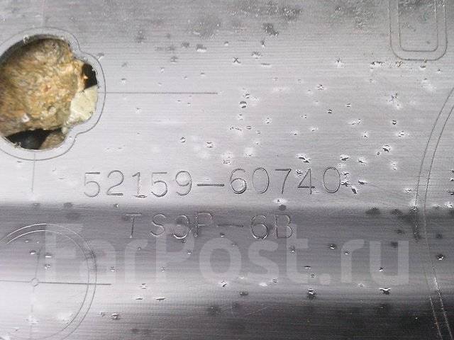 Бампер задний Toyota LAND Cruiser 200 16- 52159-60740-C0 52159-6A929 ...