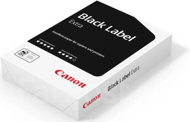 Бумага офисной техники Canon Black Label Extra А4, 80 г/кв. м (500 л ...