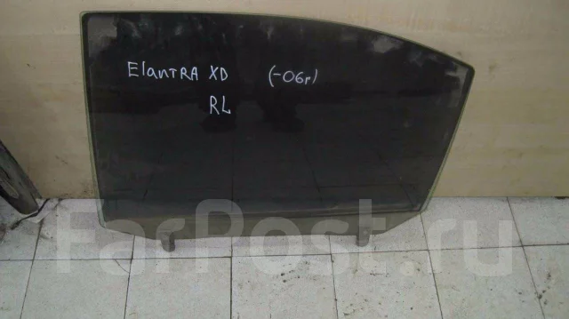 Стекло задней L двери Hyundai Elantra XD в Калуге