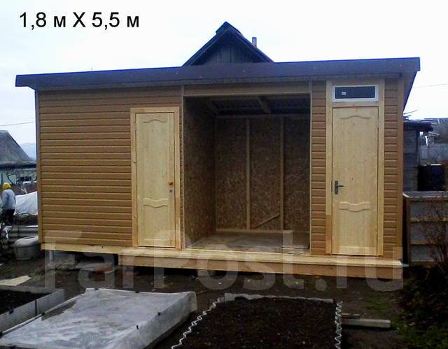 Хозблок, новый, под заказ. Цена: 125 000₽ во Владивостоке