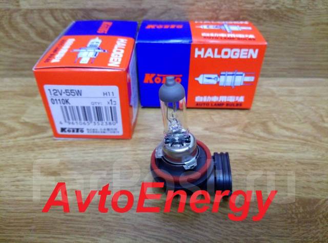 Лампа галогенная Koito H11 12V - 55W В наличии! ул Хабаровская 15В ...