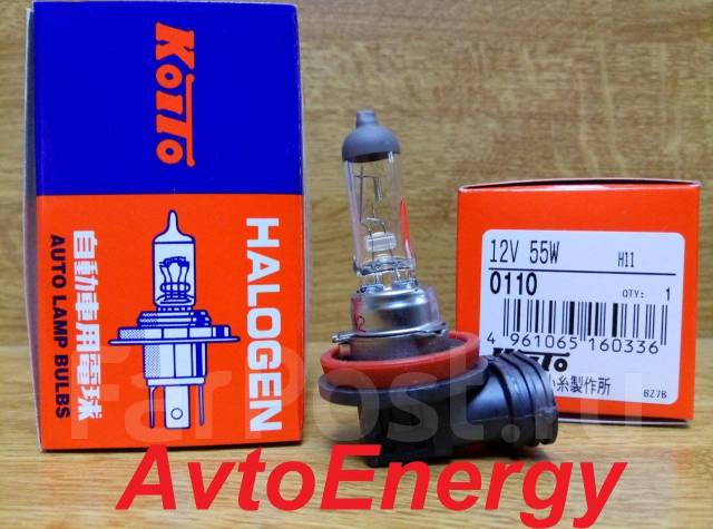 Лампа галогенная Koito H11 12V - 55W В наличии! ул Хабаровская 15В ...