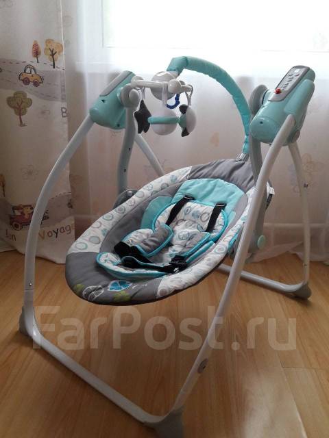 Продам электрокачелю - Качели, шезлонги, ходунки во Владивостоке