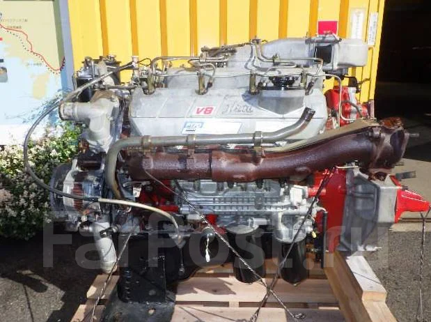 Двигатель в сборе F17E HINO миксер FS1F купить в Хабаровске по цене ...