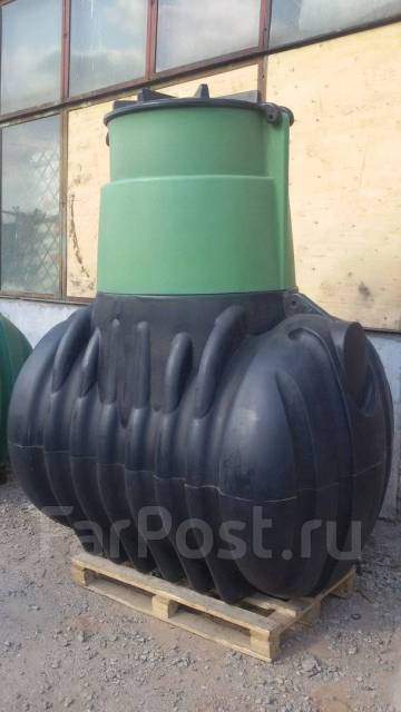 Ёмкость септик бак бачок бочка для вкапывания в грунт землю 2500Н л ...