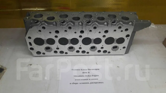 Головка блока цилиндров. ГБЦ 4D56. Mitsubishi / Hyundai . Новая в Москве