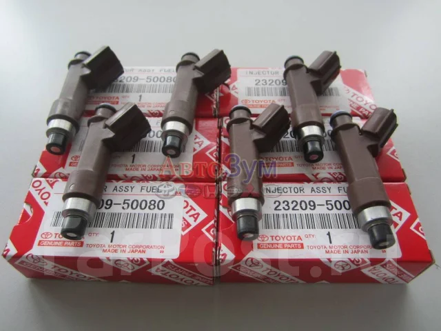 Форсунка топливная Toyota/Lexus 2UZ-FE, 23209-0F020, 23209-50080, NEW ...