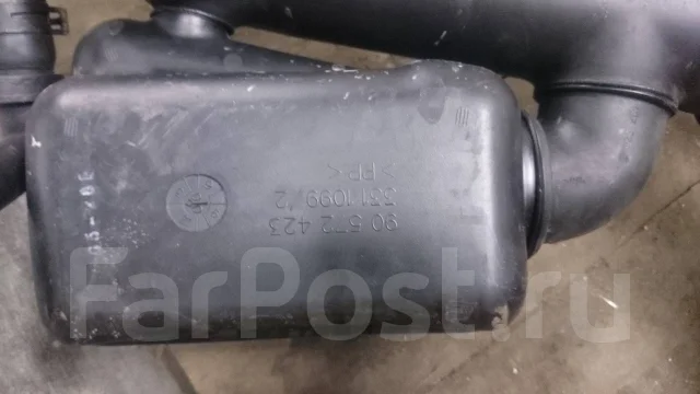 Патрубок воздушного фильтра Opel Astra G Zafira A 90572422 90572423 в Москве