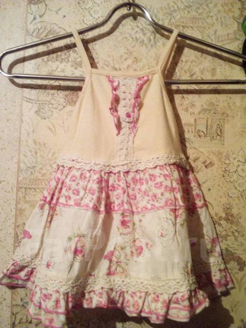 Сарафан. да есть в наличии, 80-86, 86-92, для девочек, лето, б/у. Цена ...