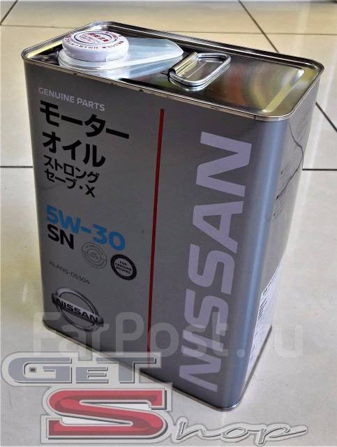 Моторное Масло Nissan Strong SAVE X 5W30 SN, 4л. (KLAN5-05304 ...