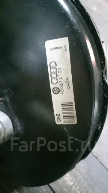 Вакуумник тормозной цилиндр Audi A6C5 4B0612105 в Москве