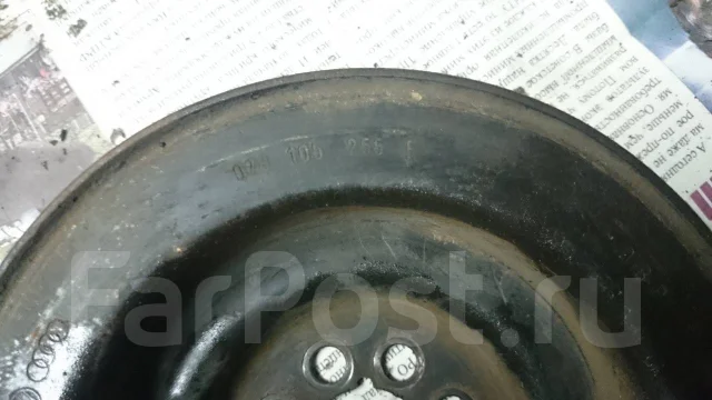 Шкив коленвала Audi A6C5 2.4-2.8V6 078105255F в Москве