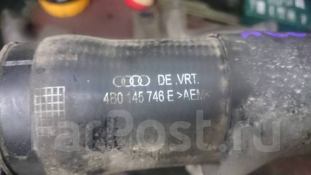 Патрубок интеркулера левый AKN AKE 2.5TDi Audi A6C5 в Москве