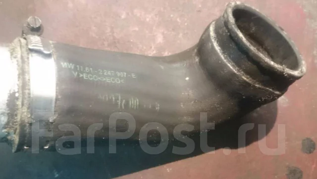 Патрубок интеркулера M57D30 BMW E39 11612247967 в Москве