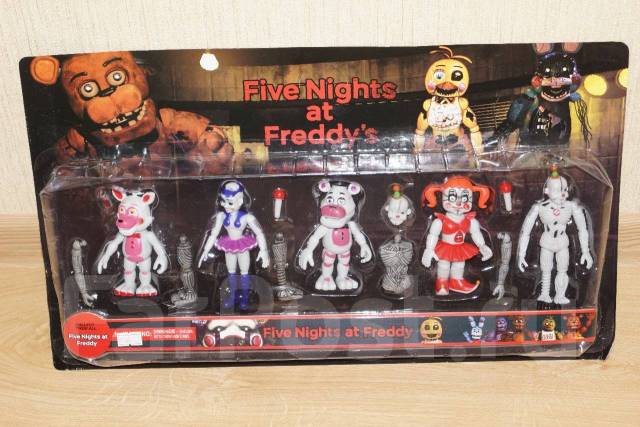 Игровой набор Аниматроников (Аниматроники) "5 ночей с Фредди", новый, в ...