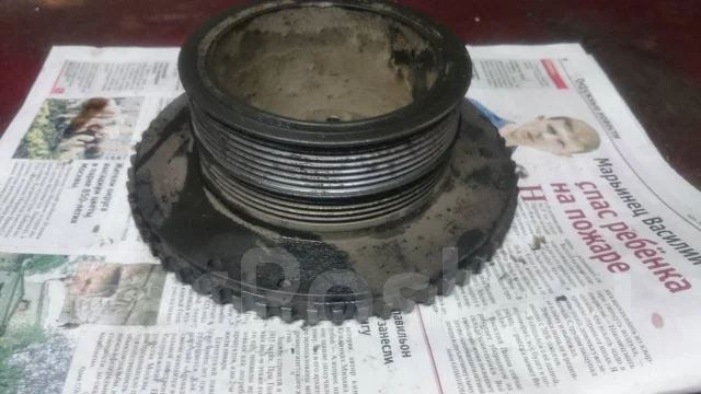 Шкив коленвала M62 M60 BMW E38 173373593 в Москве