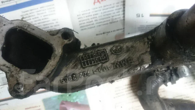 Фланец двигателя шланг распределителя радиатора M62 448S1 BMW E38 E53 в Москве