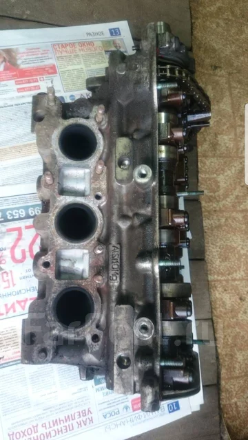 Головка блока цилиндров 2.8v6 ack audi a6c5 гбц левая 078103373P в Москве