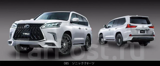 Спойлер Superior TRD Heritage Lexus LX570 LX450D 2016+ PZ322-6006 ...